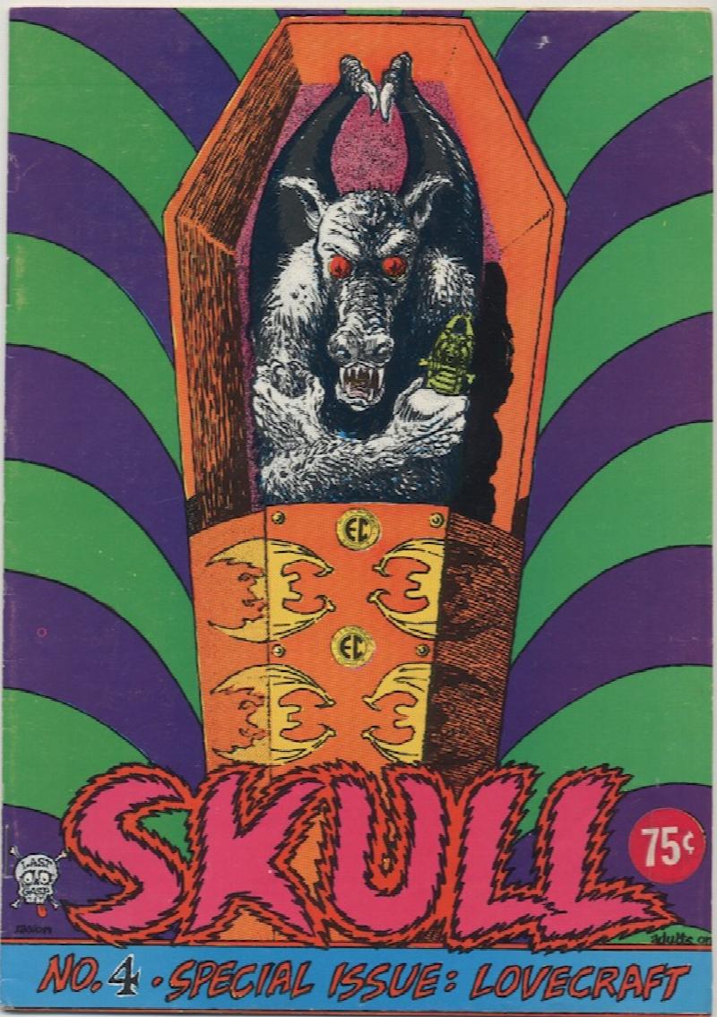 SKULL. #4. Last Gasp, Publisher, 1972. Comic book.