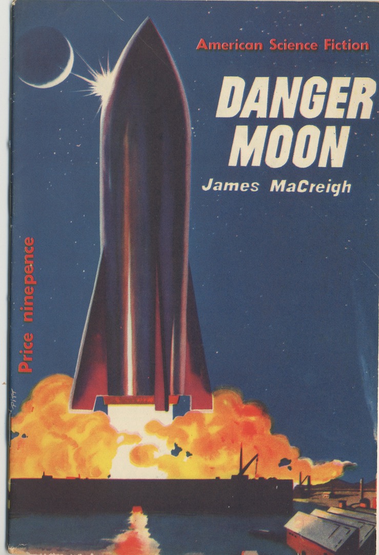 AMERICAN SCIENCE FICTION MAGAZINE: DANGER MOON. [1953. Issue #18.]